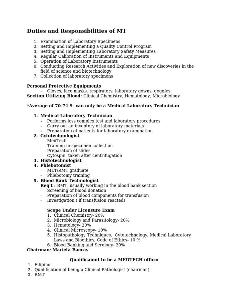 Introduction To Medical Laboratory Science | PDF | Medical Laboratory ...