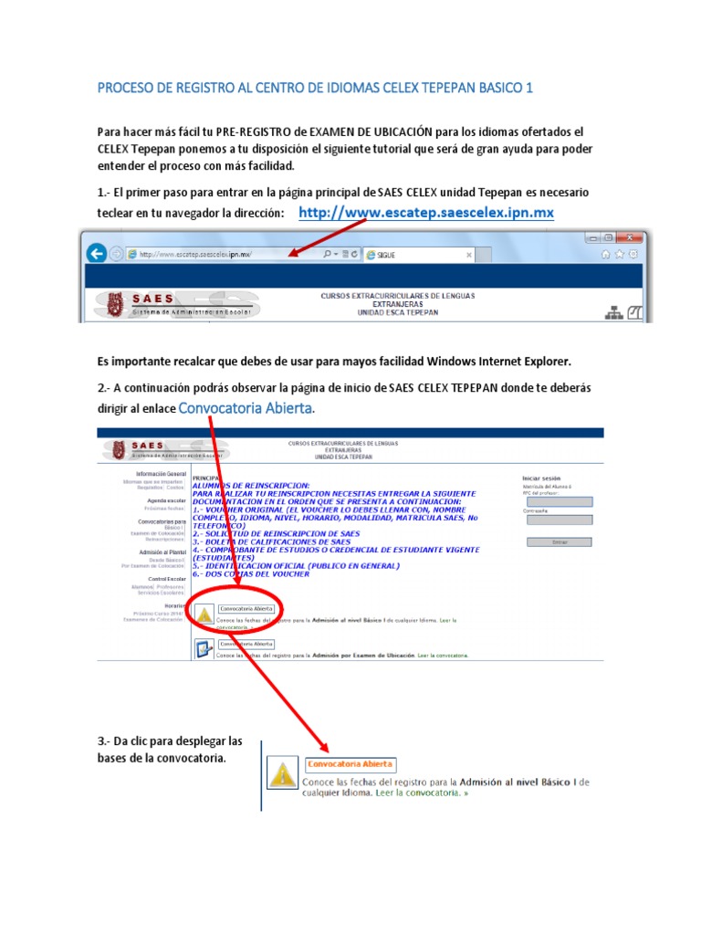 Guia Cenlex 2 | PDF | Point and Click | Hipervínculo