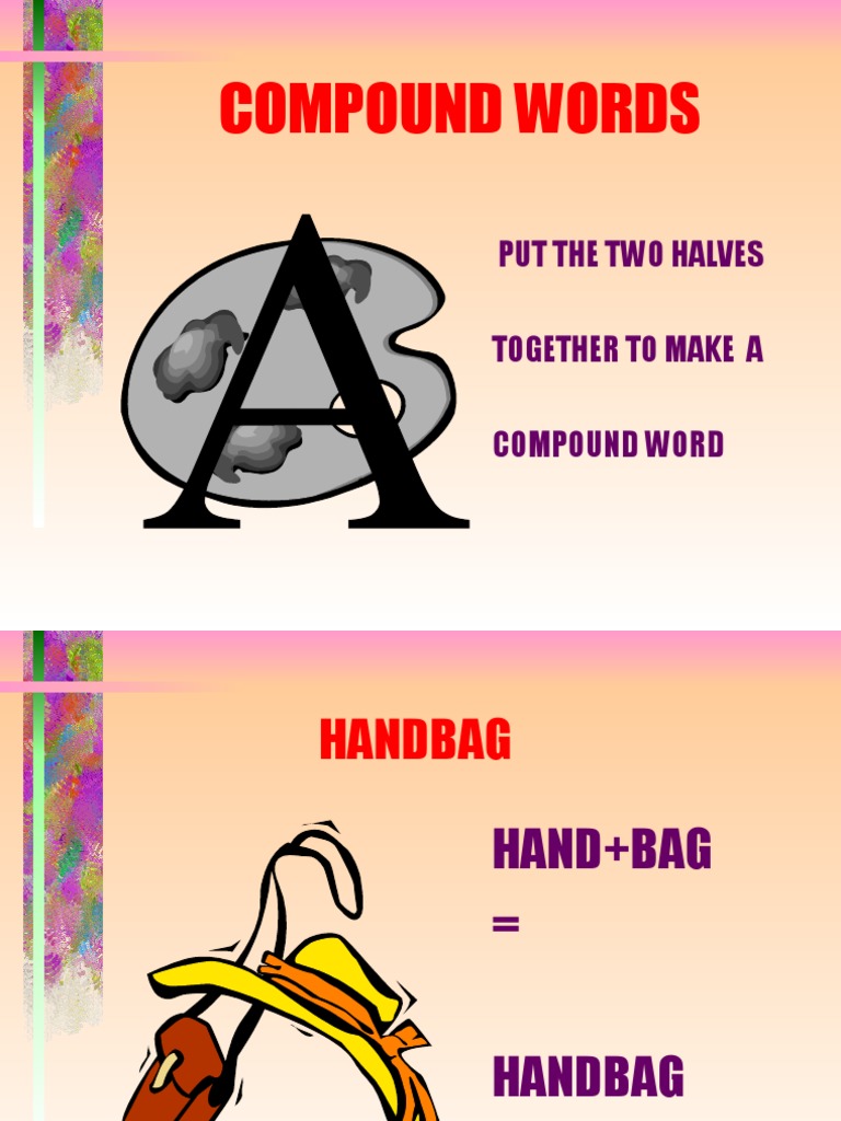 Compound Words: Put The Two Halves Together To Make A Compound Word | PDF