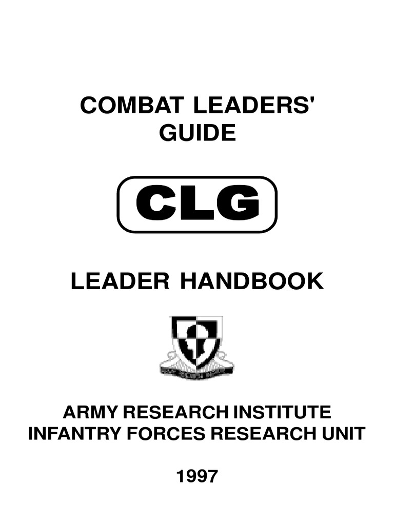 3 Combat Armed Combat Combat Leaders Guide | PDF | Ambush | Reconnaissance
