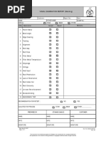 Steel Structure Fabrication Inspection Report | PDF