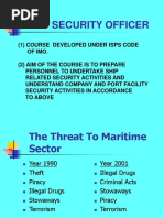 ISPS Code: Maritime Security Guide | PDF | Computer Security | Security