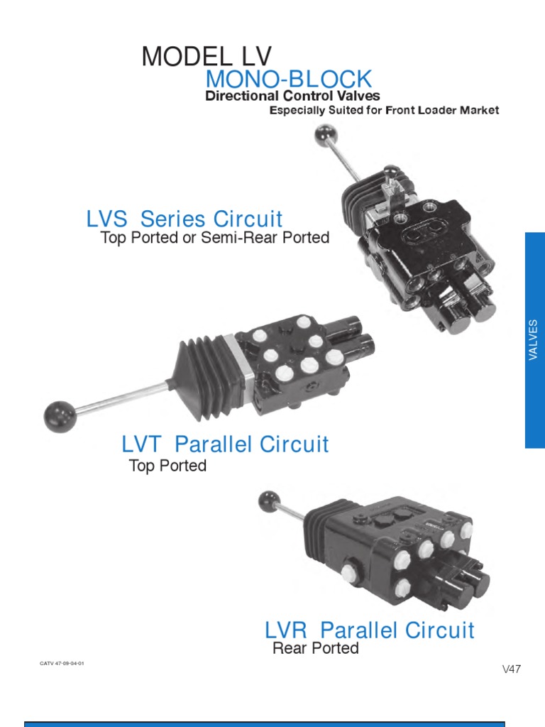 Prince Hydraulics - LVS Loader Valve Offered by PRC Industrial Supply ...