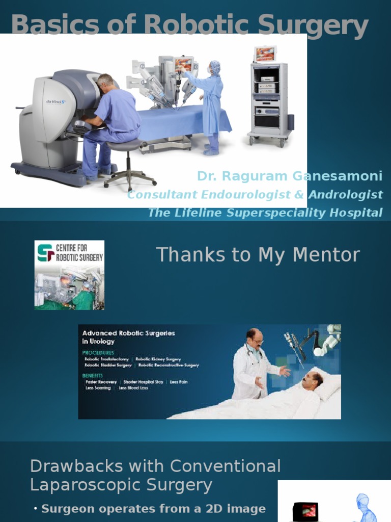 Basics of Robotic Surgery | PDF | Surgery | Surgical Specialties
