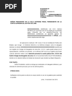 Escrito Solicitando Se Declare Consentida La Sentencia | PDF