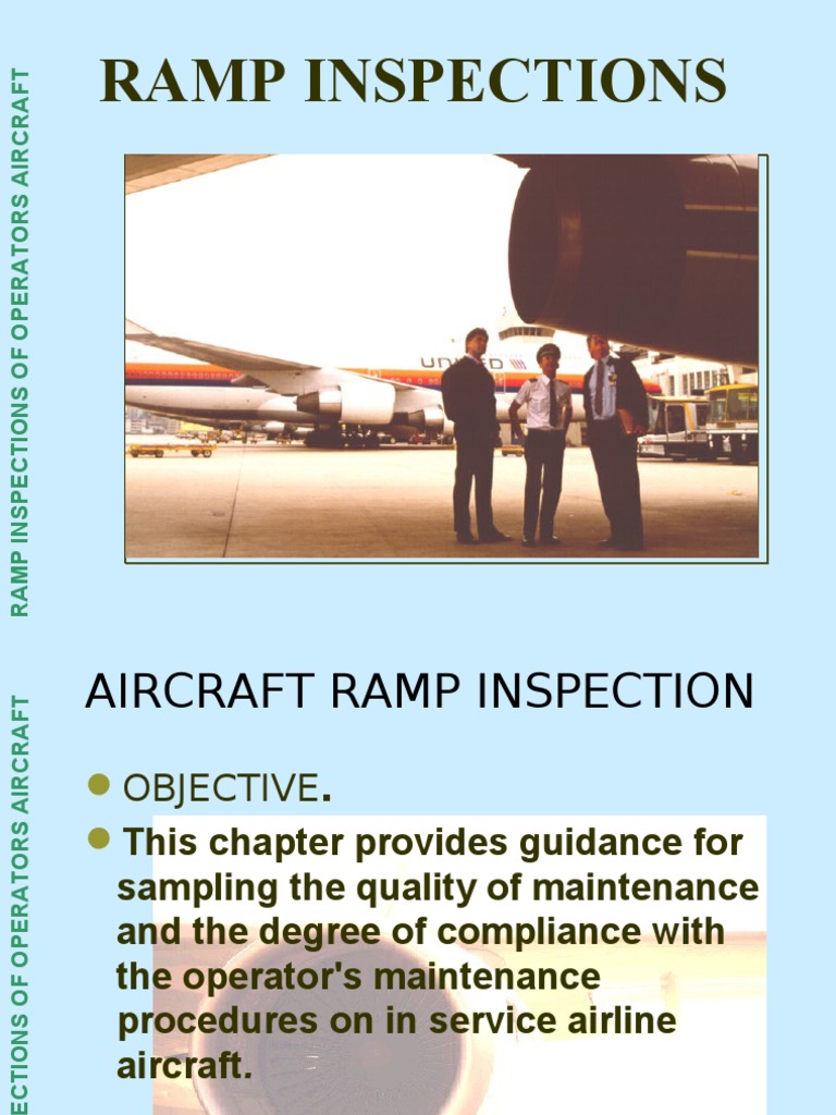 Aircraft Ramp Inspection Guide | PDF | Vehicles | Aerospace Engineering