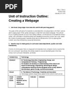 Ict - HTML Lesson Plan Example | PDF | Html | Html Element