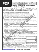 Class - 10 - Light - Numericals | PDF | Optics | Electromagnetic Radiation