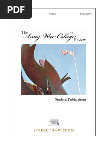 SSI-Strategic Studies Institute-US Army War College | Scribd