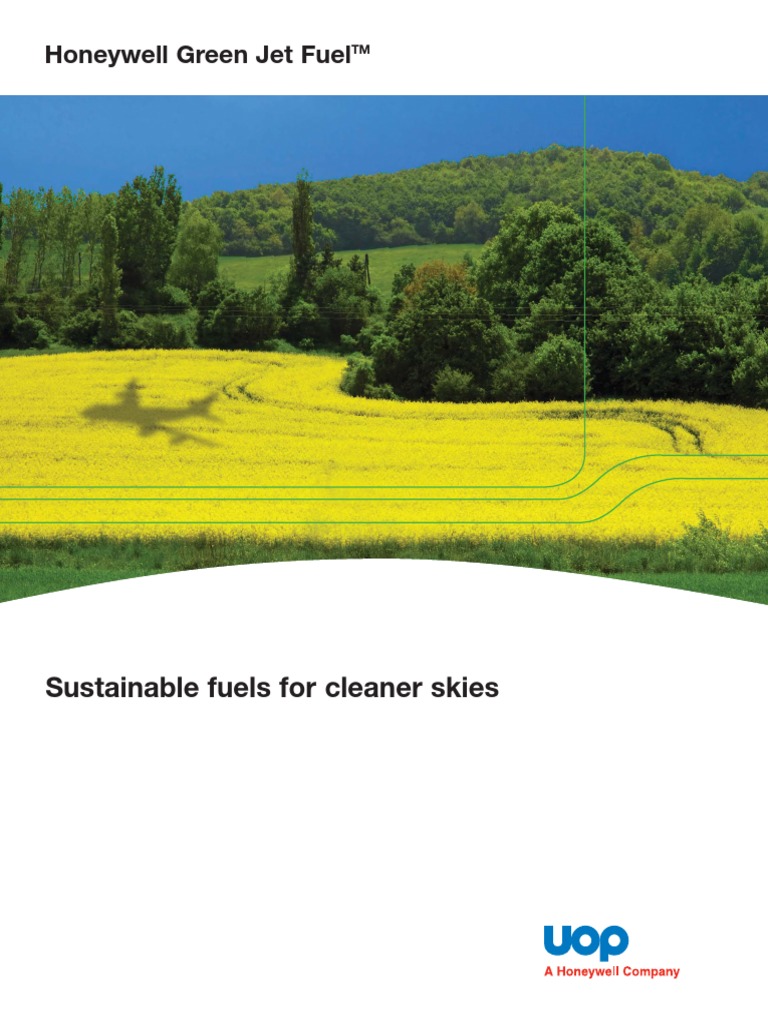 Honeywell Green Jet Fuel Brochure | PDF | Jet Fuel | Fuels