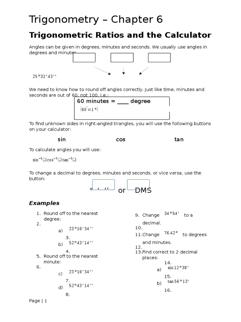Ch6 - Trigonometry - Prelim Maths | PDF | Trigonometric Functions | Sine