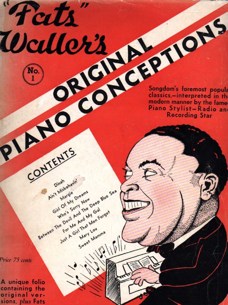 Fats Waller - Original Piano Conceptions | PDF
