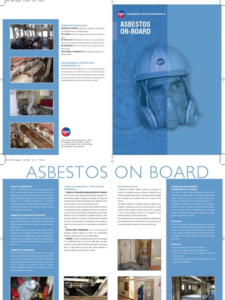 Asbestos On Board | PDF | Asbestos | Building