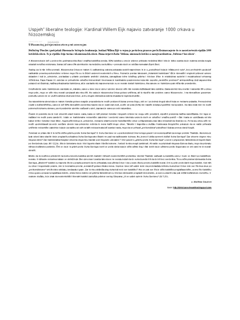 Holandski Katekizam | PDF