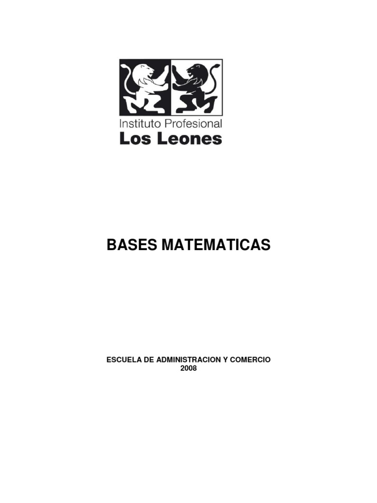 Bases Matematicas | PDF | Porcentaje | Panes