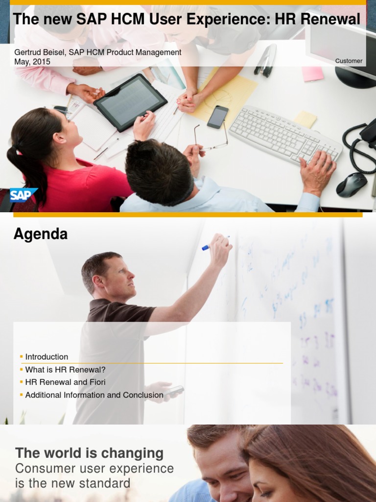 1032 The New User Experience For SAP ERP Human Capital Management HR ...