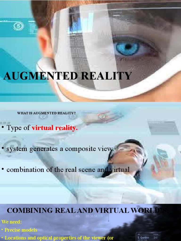 Augmented Reality | PDF | Augmented Reality | Virtual Reality