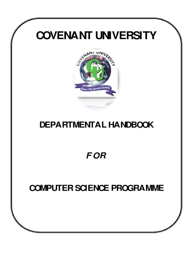 Departmental Handbook CS | PDF | Databases | Conceptual Model