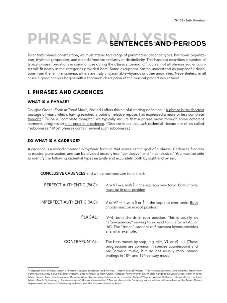 Identifying Phrase Forms | PDF | Musical Techniques | Musical Forms