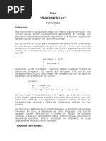 Funciones en Programacion Estructurada | PDF | C ++ | Lenguaje de ...