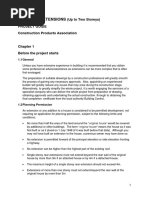 CAWS UK Content Specification Guide | PDF | Roof | Flooring