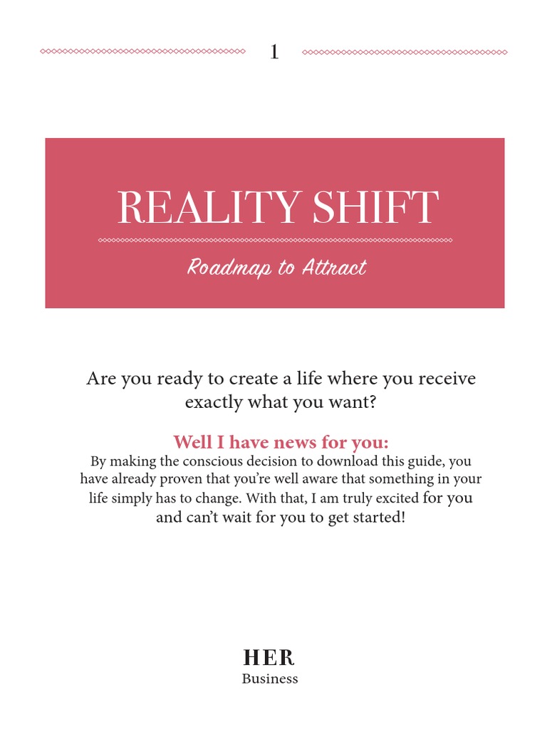 Reality Shift Free Guide | Download Free PDF | Feeling | Science