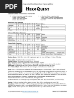 HeroQuest Quest Order | PDF