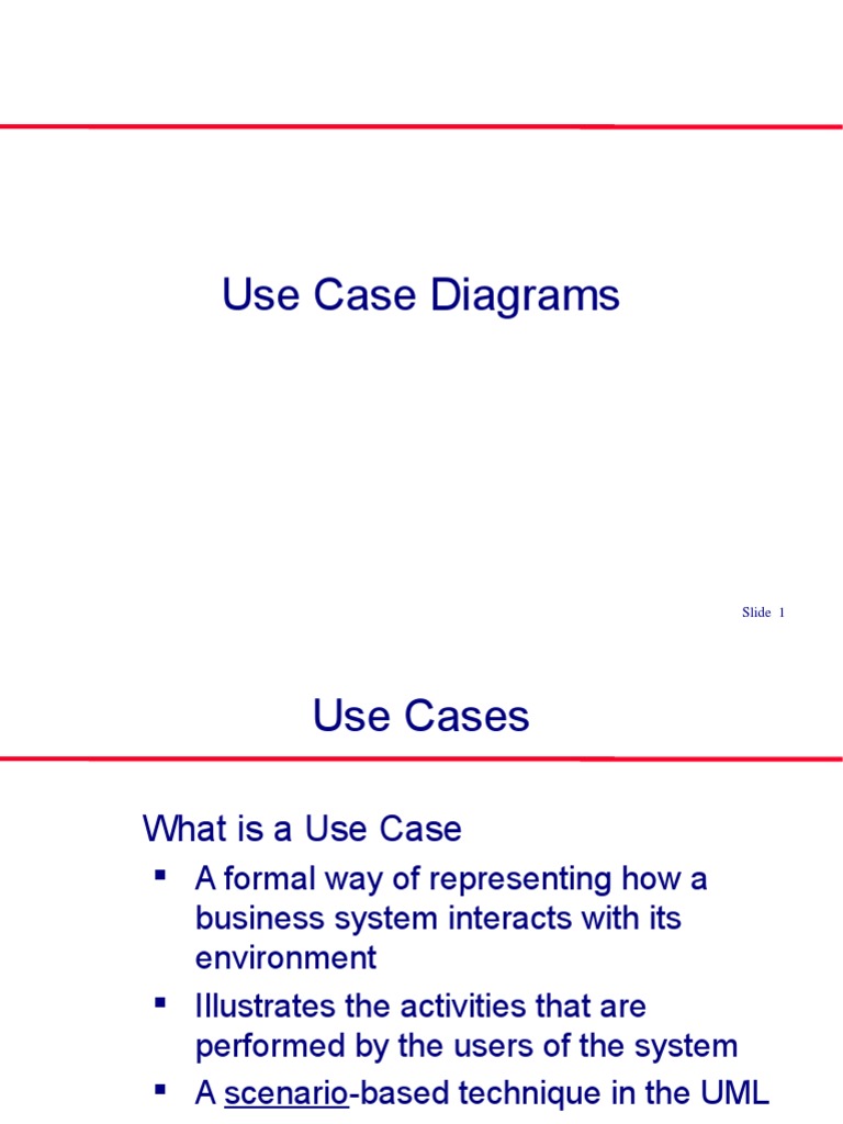 Use Case Diagrams | PDF | Use Case | Information Technology Management