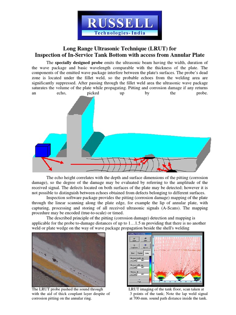 Long Range Ultrasonic Technique (LRUT) For Inspection of In-Service ...