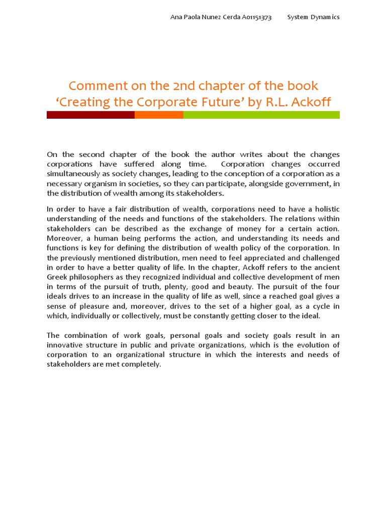 Corporate Evolution & Wealth Distribution | PDF | Cognition ...