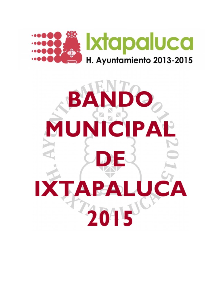 Ixtapaluca 2016 Mapas | PDF | Gobierno local | Propiedad