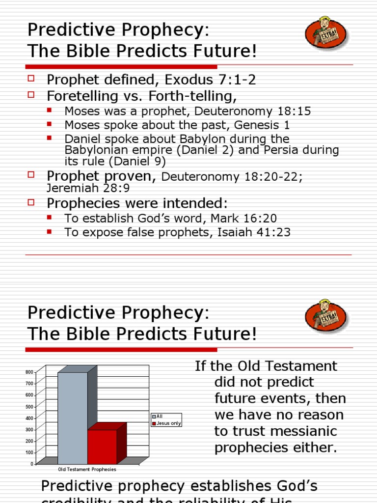 Predictive Prophecy: The Bible Predicts Future!: Prophet Defined ...
