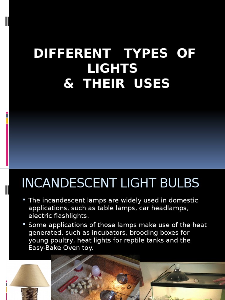 Types of Lighting | PDF | Compact Fluorescent Lamp | Lighting