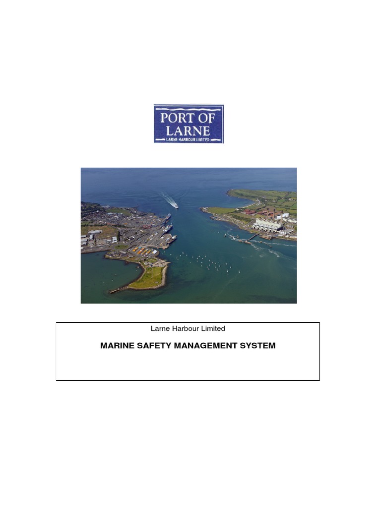 Larne Harbour Marine Safety Management System | PDF | Maritime Pilot ...