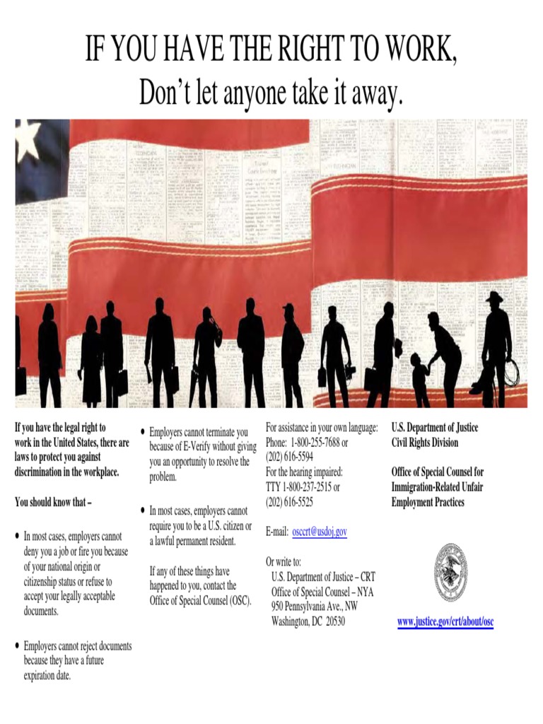 Workplace Rights for Immigrants | PDF | Politics | Social Science