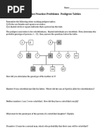Basic Genetics Practice Problems Key 2 | PDF | Dominance (Genetics) | Genotype