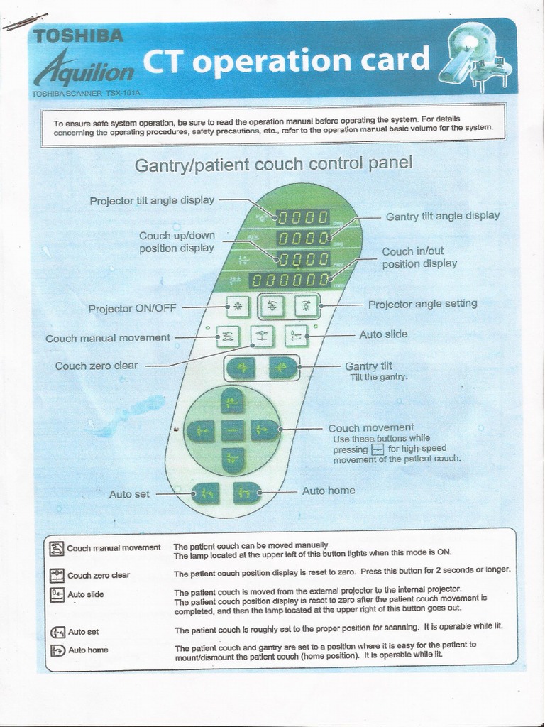 Manual CT Scan PDF | PDF