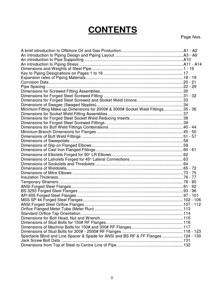 Offshore Oil and Gas Piping Design Guide | PDF | Pipe (Fluid Conveyance ...