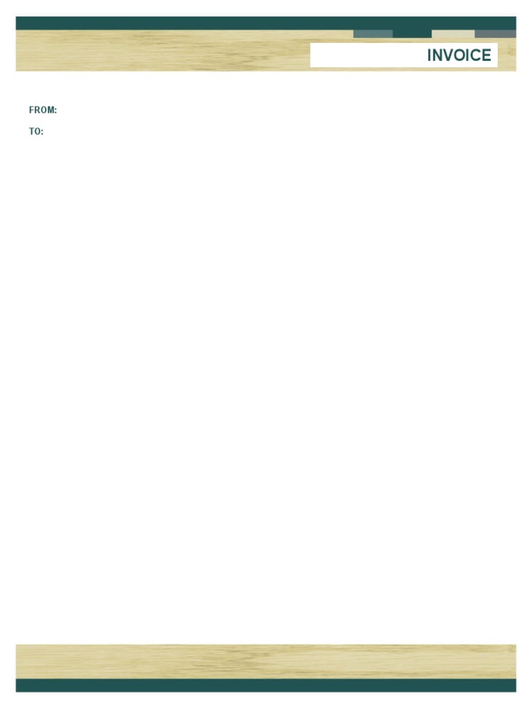 Blank Invoice | PDF