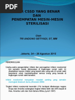 Pedoman Pelayanan Unit CSSD | PDF