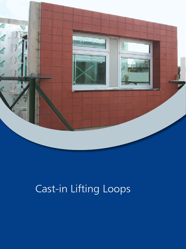 Cast in Lifting Loops | PDF | Crane (Machine) | Manufactured Goods
