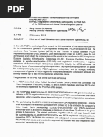 BOC-PEZA Joint Order On Mandatory Electronic Processing of Transshipments of PEZA Locators | PDF