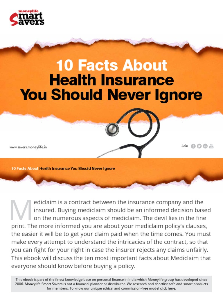 10 Facts About Health Insurance You Should Never Ignore | PDF ...