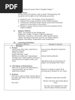 A Detailed Lesson Plan in English III (Final Demo) | PDF | Lesson Plan ...
