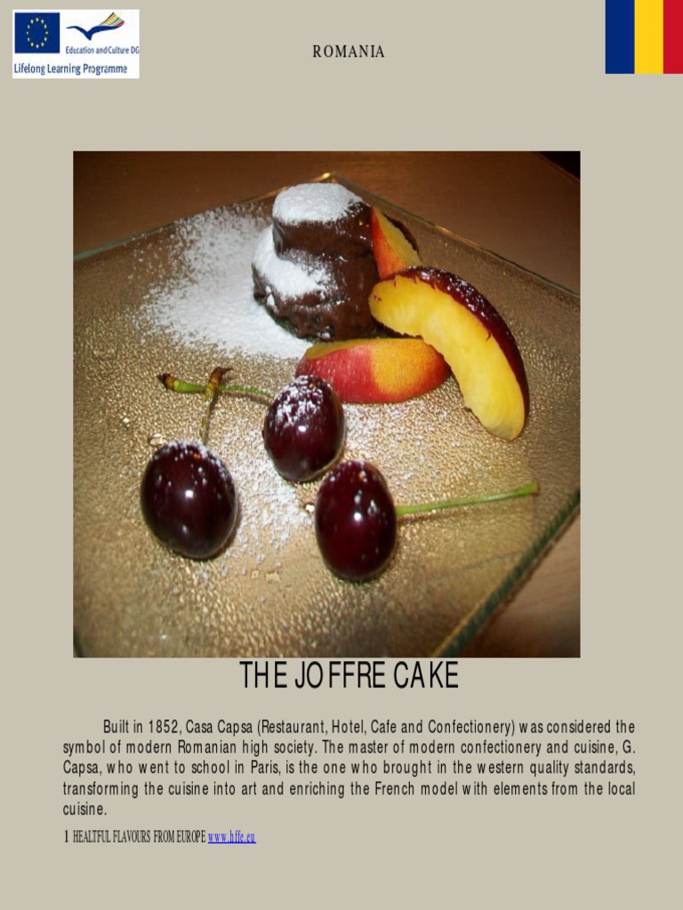The Joffre Cake | PDF | Baking | Cooking