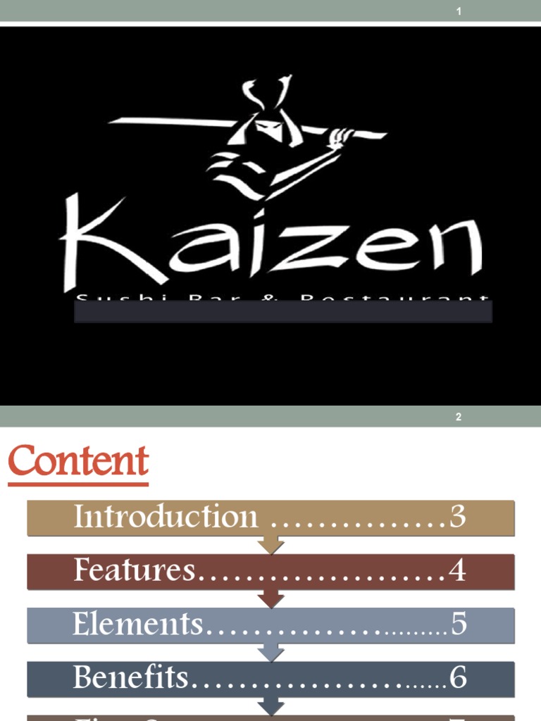 Kaizen Theory | PDF | Inventory | Supply Chain Management