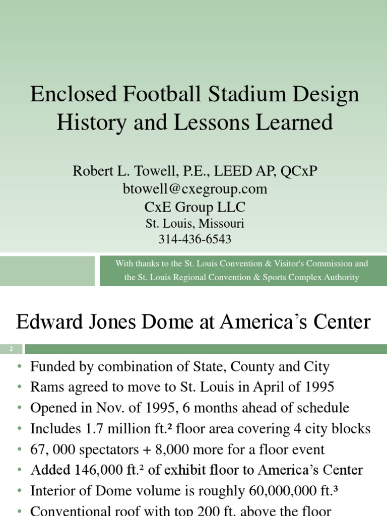 Enclosed Football Stadium Design Insights | PDF | Hvac | Steam