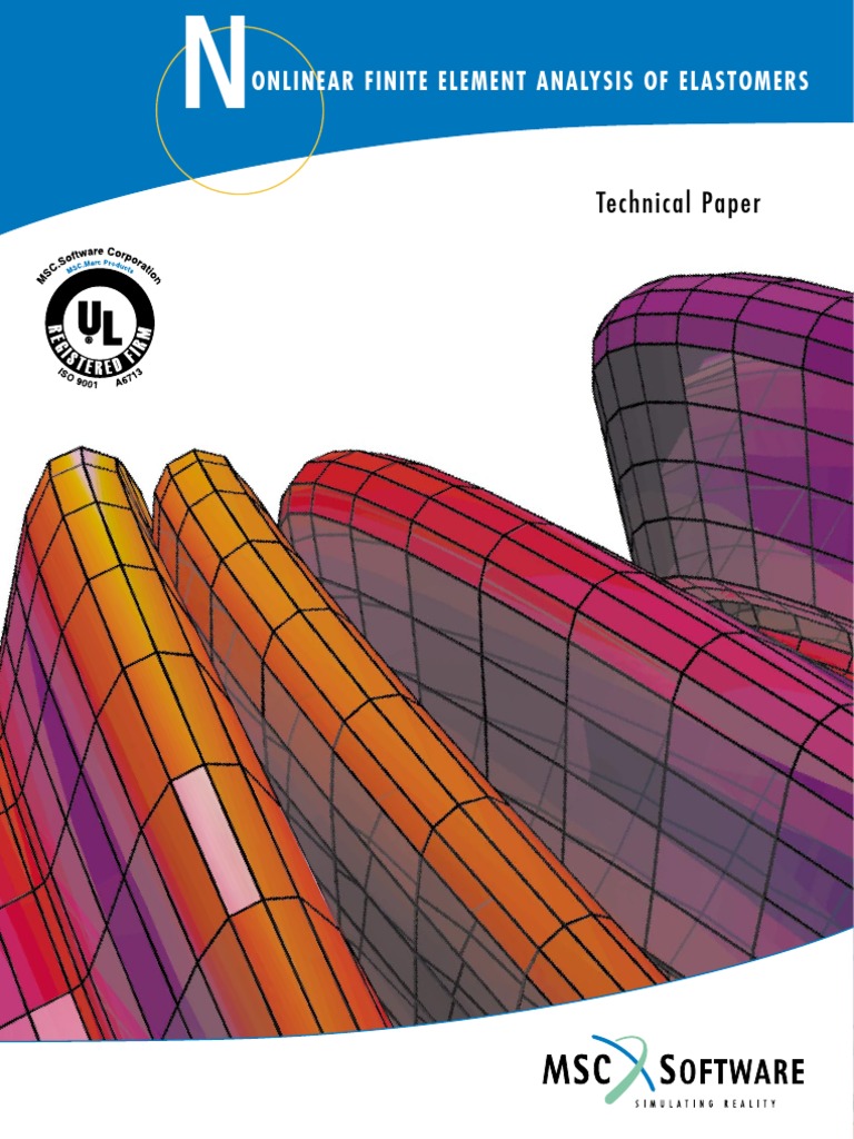 Nonlinear FEA of Elastomers | PDF | Viscoelasticity | Elasticity (Physics)