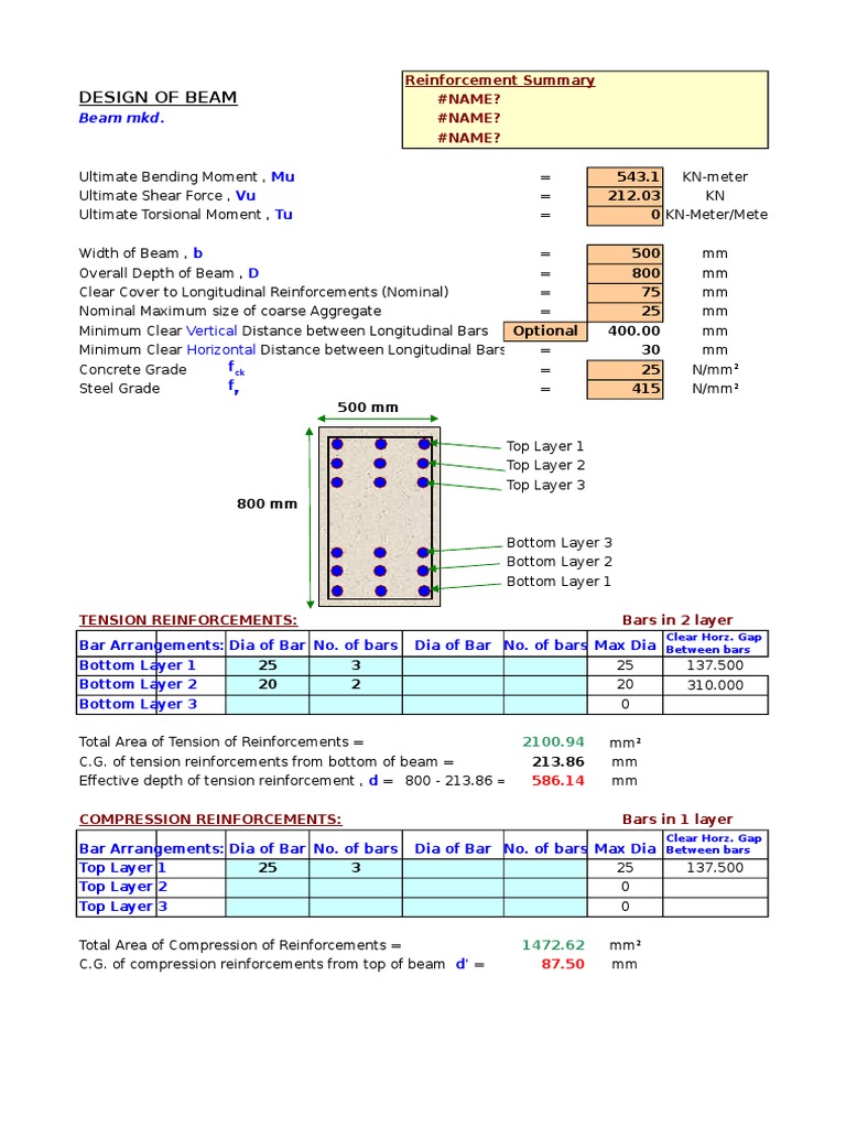Aci Beam | Beam (Structure) | Strength Of Materials