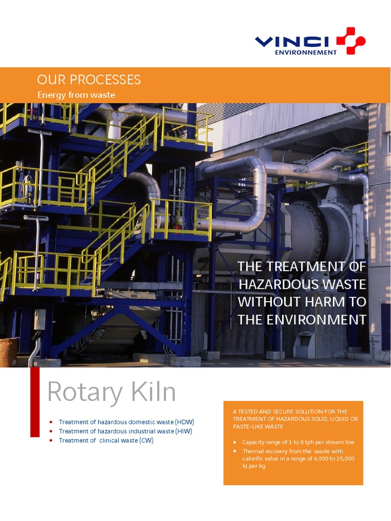 Rotary Kiln | PDF | Hazardous Waste | Incineration